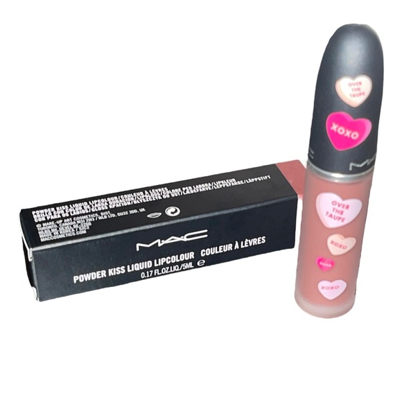 Makeup | Mac Powder Kiss Liquid Lipcolour Over The Taupe 997 Full Size ...
